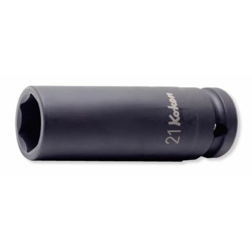 Koken 14113J-21 | 1/2 Sq. Dr. Wheel Nut Socket 21mm 6 point Length 80mm ...