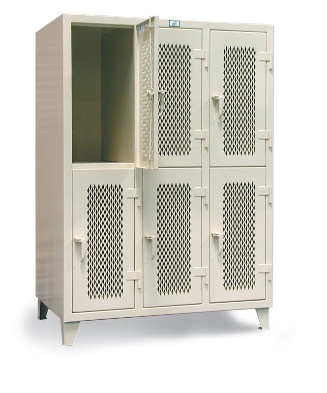 Strong Hold 36-24V-2TPL 2 Tier Ventilated Personal Locker - Flexible ...