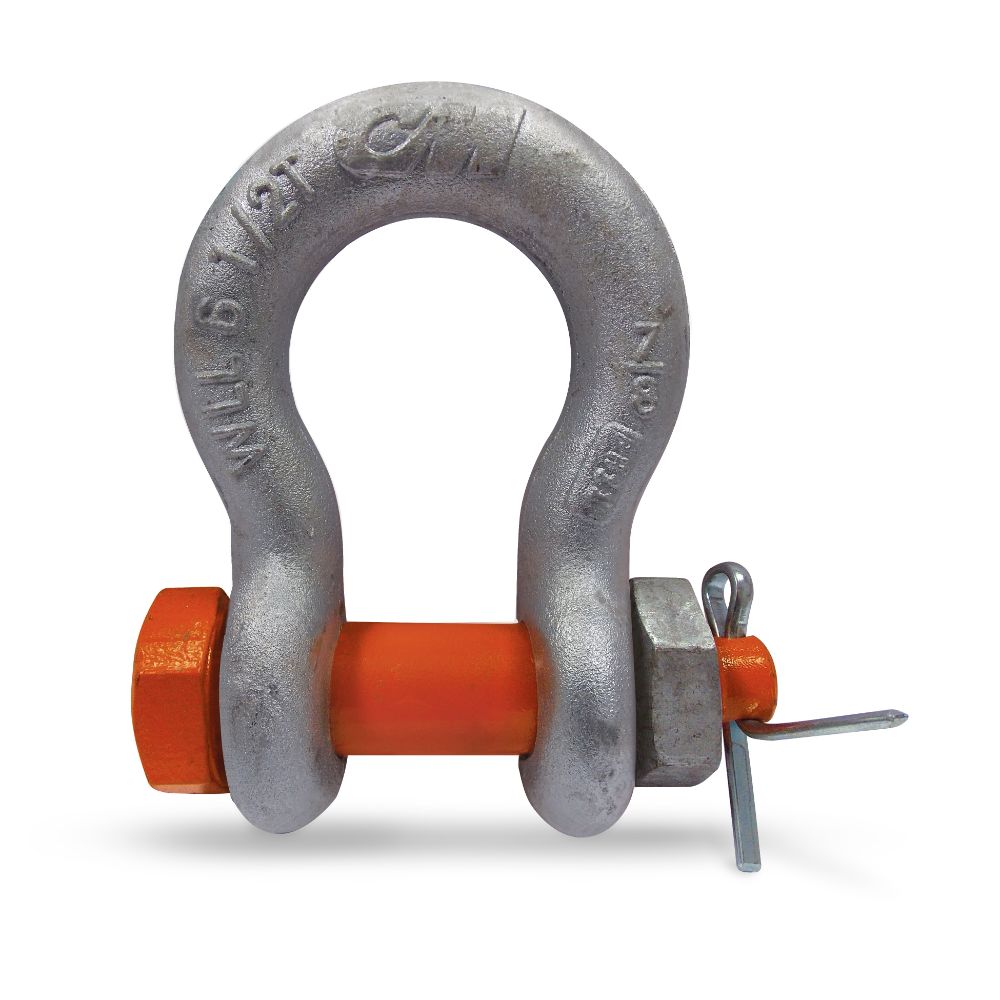 CM Carbon Anchor Shackles Galvanized Screw Pin | SHACKLE ANCHOR-SP 3/8 ...