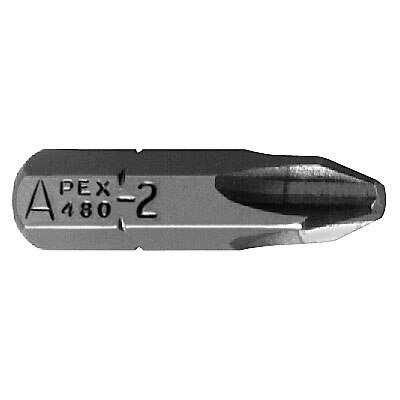 Apex 1/4'' Phillips ACR insert bits | Flexible Assembly Systems