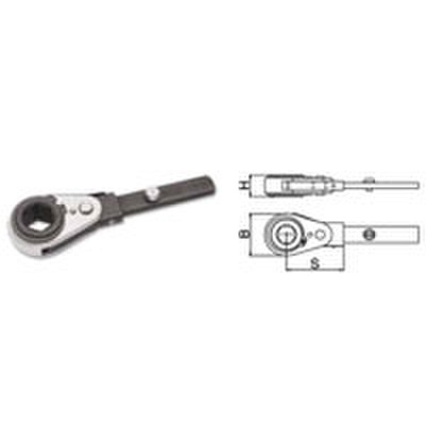 Atlas Copco 4027 5004 20 BWR 100 Hexagon Ratchet Fitting Wrench. BWR ...