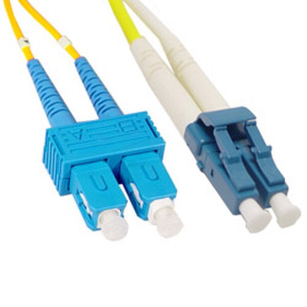 Antaira CBF-SC02LC-SD | SC To LC 2 Meter Single-Mode Duplex Cable ...