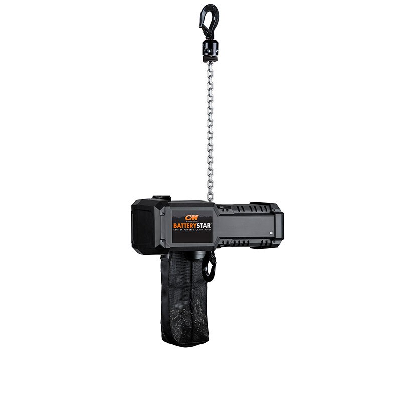 CM BCC1008S201US | Battery Chain Hoist, 1 ton capacity, 20 ft, 8 fpm ...