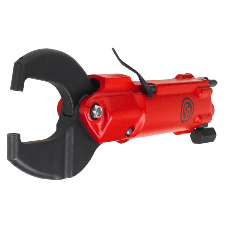 Chicago Pneumatic Rivet Squeezer, 6000 lb max, short alligator jaw ...