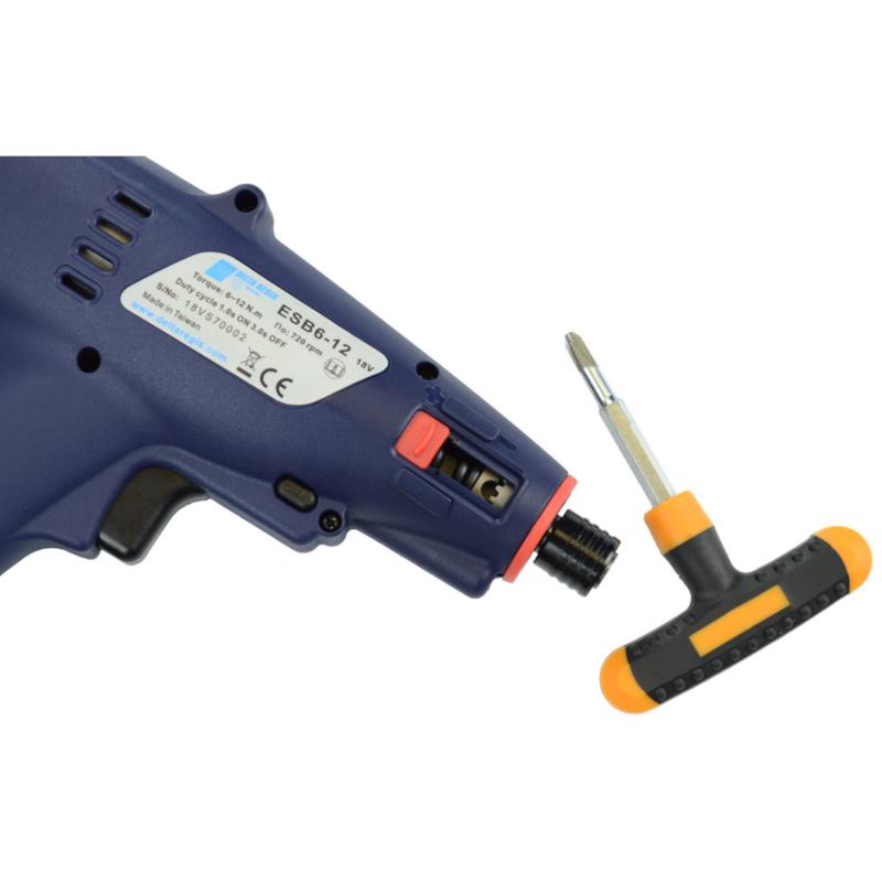 Delta Regis Pistol Electric Screwdriver, 18V, 6 - 12 Nm, 720 / 500 rpm ...