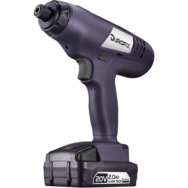 Durofix RV2048-WR12B-PM | 20V Cordless Precision Screwdriver Kit, 3-12 ...
