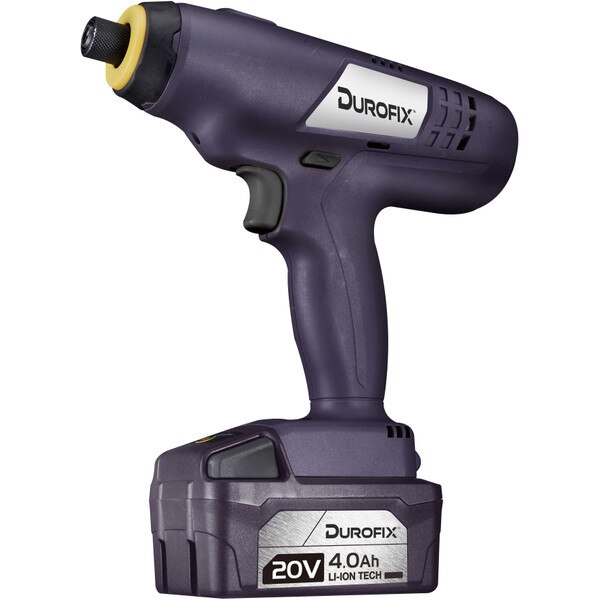 Durofix RV2048-WR6B-PM | 20V Cordless Precision Screwdriver Kit, 1-6 Nm ...