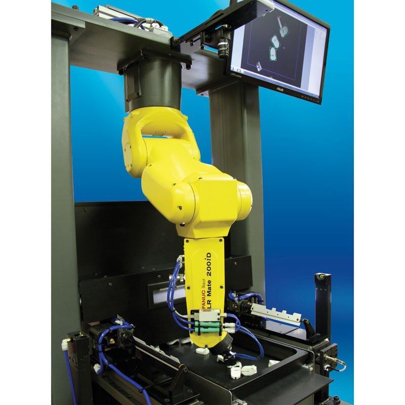 FANUC Robotics LR Mate 200iD/7L 6 Axis, 7Kg Compact Mini Robot, 911 Mm ...