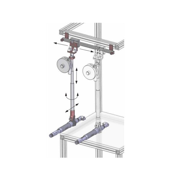 Flexarm DMF Series Carbon Telescoping Arms | Flexible Assembly Systems