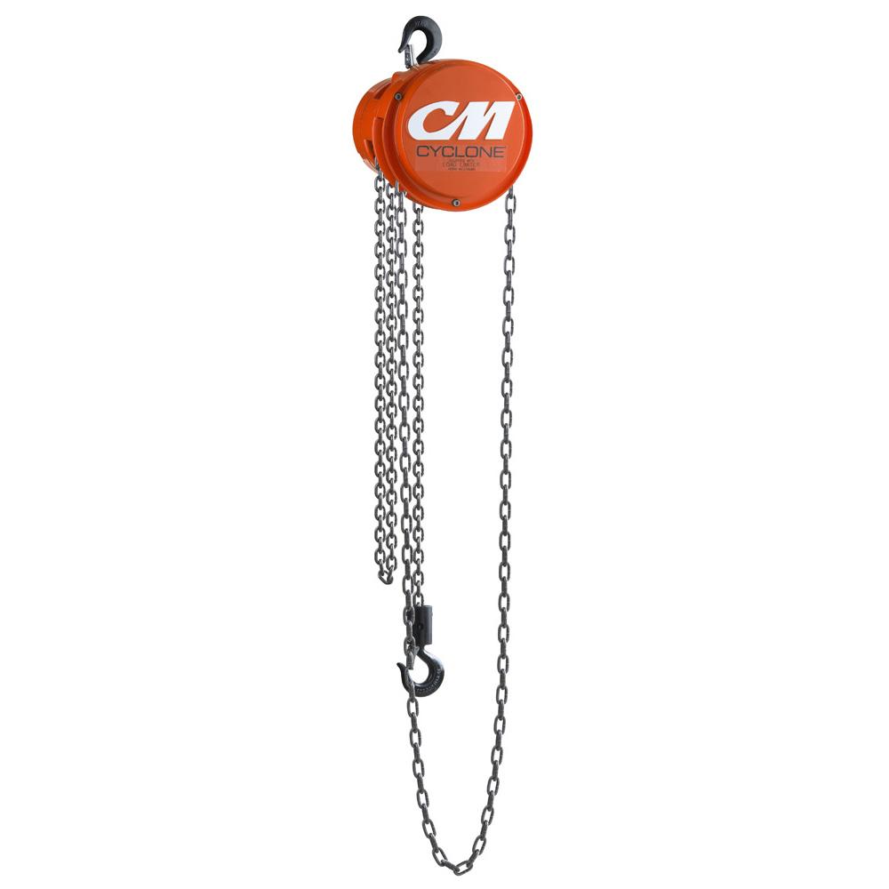 CM 4622 | Cyclone Hand Chain Hoist, 1/2T, 10' Lift | Flexible Assembly ...