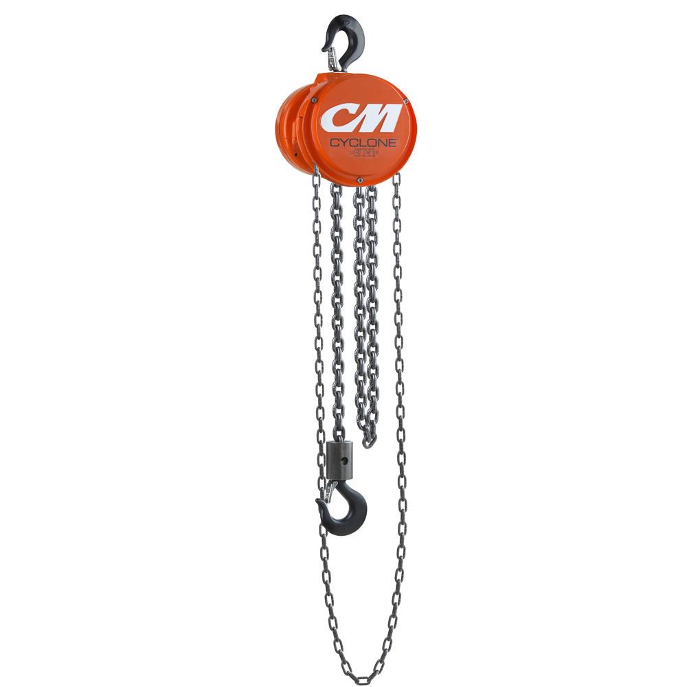CM 4626 | Cyclone Hand Chain Hoist, 2T, 10' Lift | Flexible Assembly ...