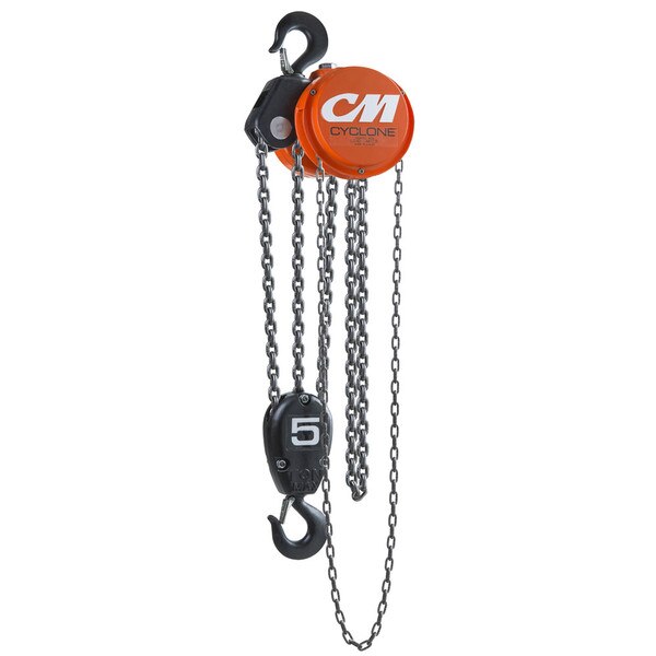 CM 4629 | Cyclone Hand Chain Hoist, 5T, 10' Lift | Flexible Assembly ...