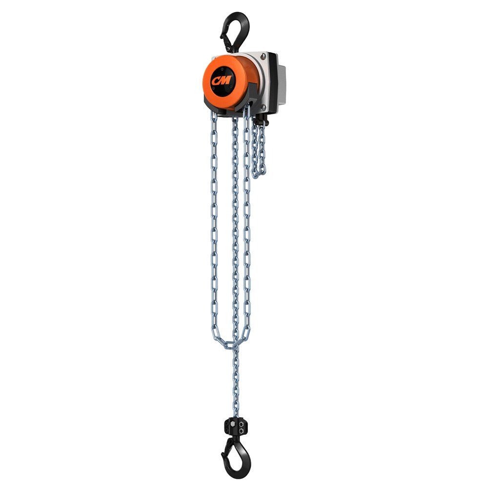 CM 5632A | Hurricane 360 Hand Chain Hoist, 1/2T, Less Chain | Flexible ...