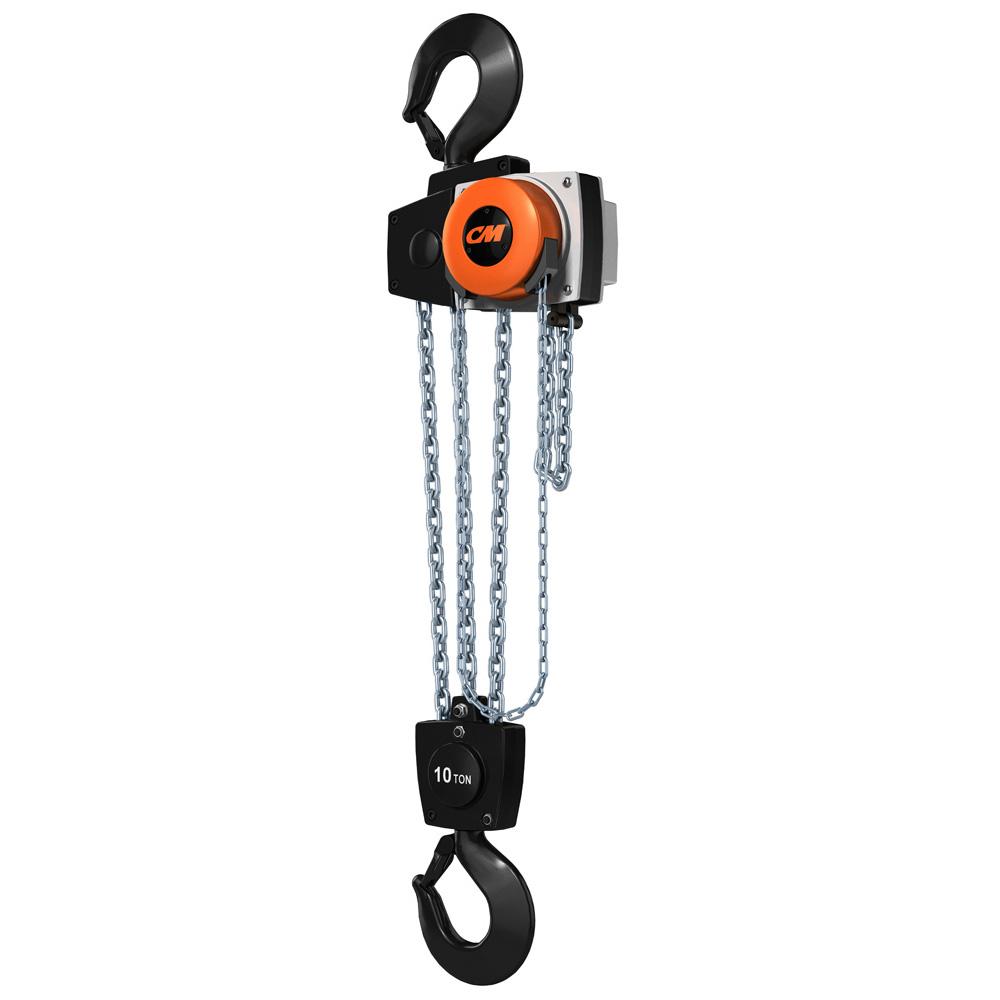 CM 5644A | Hurricane 360 Hand Chain Hoist, 10T, 15' Lift | Flexible ...