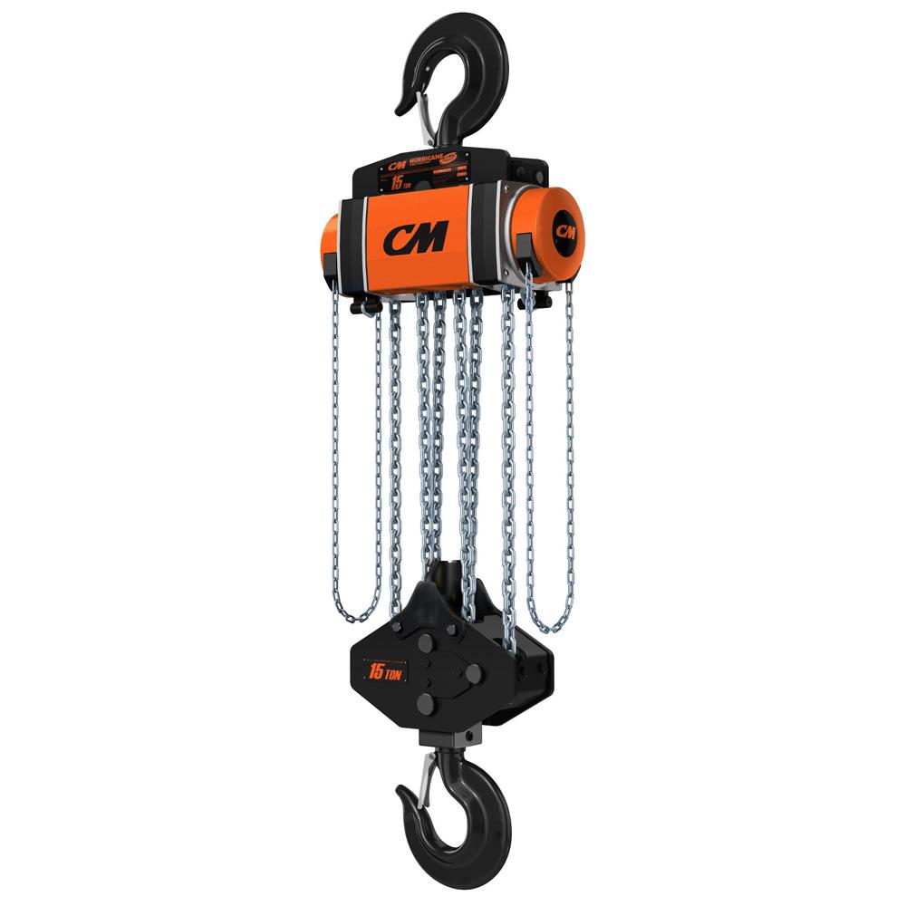CM HU15000H15 | Hurricane 360 Hand Chain Hoist, 15T, 15' Lift ...