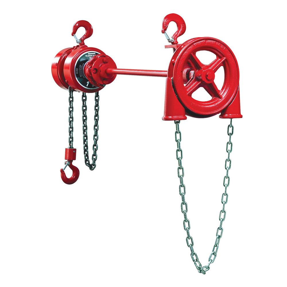 Chester 134-0025 | Zephyr Extended Handwheel Hoist, 1/4T, 8' Lift ...