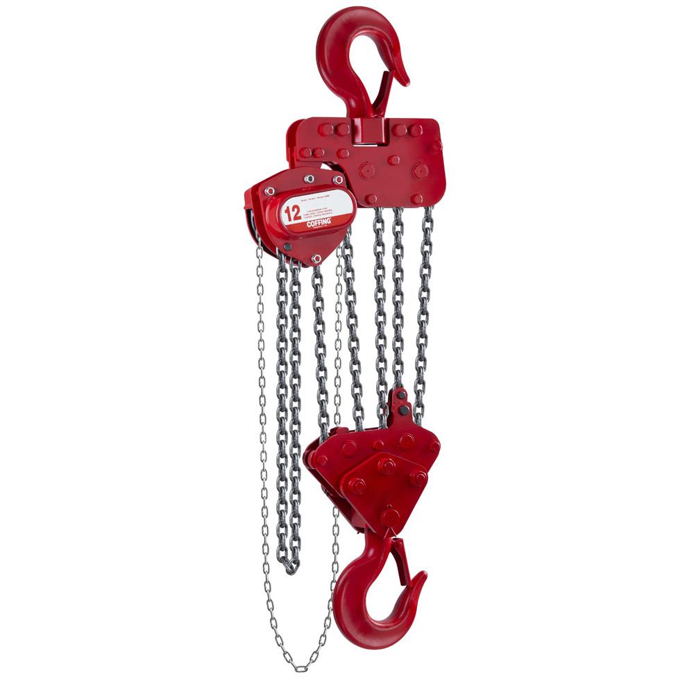 Coffing 08944WC | LHH Hand Chain Hoist, 12T, Less Chain | Flexible ...
