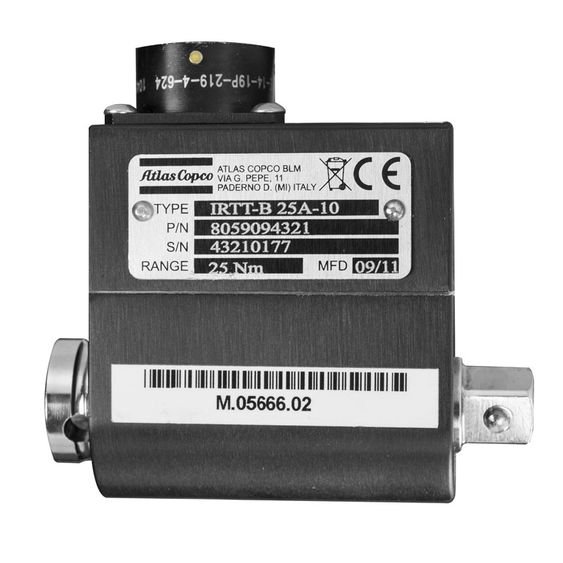 Atlas Copco 8059 0943 21 IRTT-B 25A-10, IRTT-B Torque/Angle Transducer ...