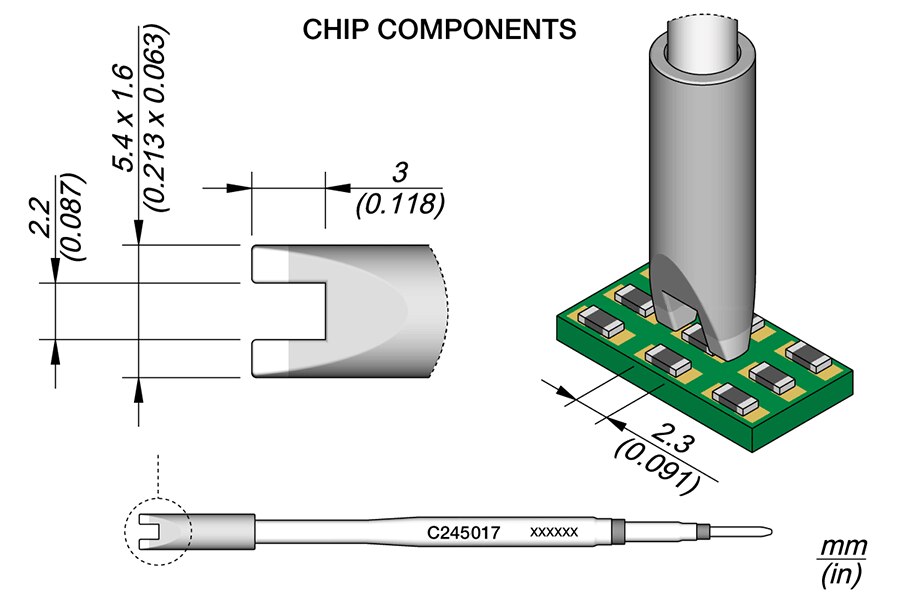 JBC C245017 Cartridge, Chip 2.2 S1 - Flexible Assembly Systems