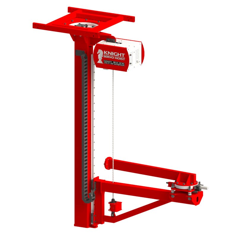 Knight KSHVA Series Servo Hoists | Flexible Assembly Systems