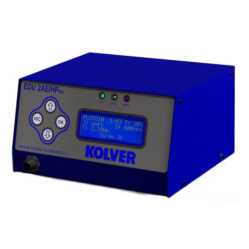 Kolver EDU2AE/HPRO Control Unit, torque value, additional signals ...