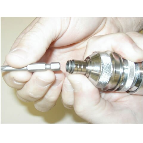 Kolver FAB03SS/FR 0.3 Nm inline torque screwdriver, 650 rpm - Flexible ...