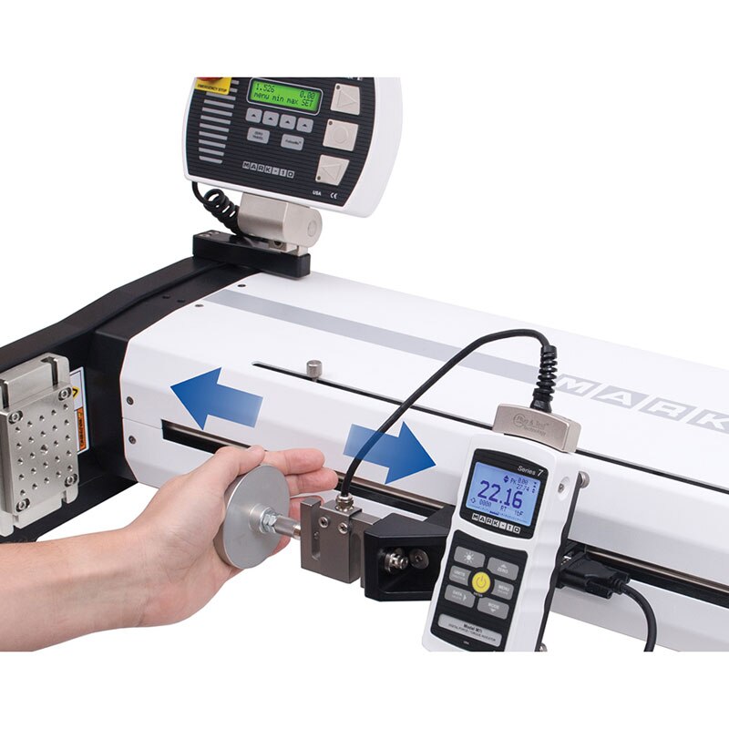 Mark-10 ESM303H Test stand, motorized, horizontal, 300 lbF / 1.5 kN ...