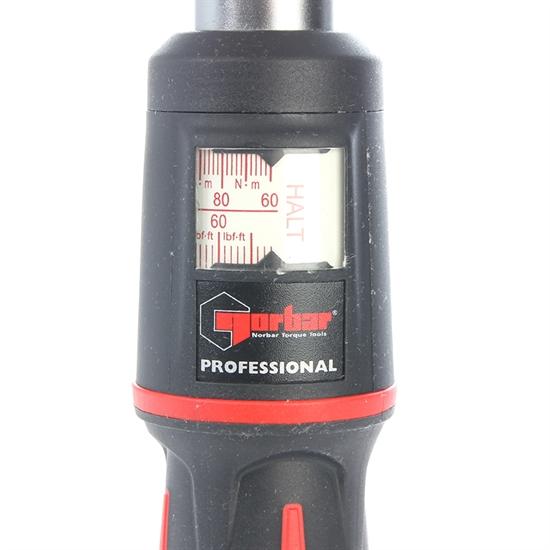 Norbar Adjustable Torque Wrench, 1/2 in. Square, 222 ft lb, 300 Nm ...