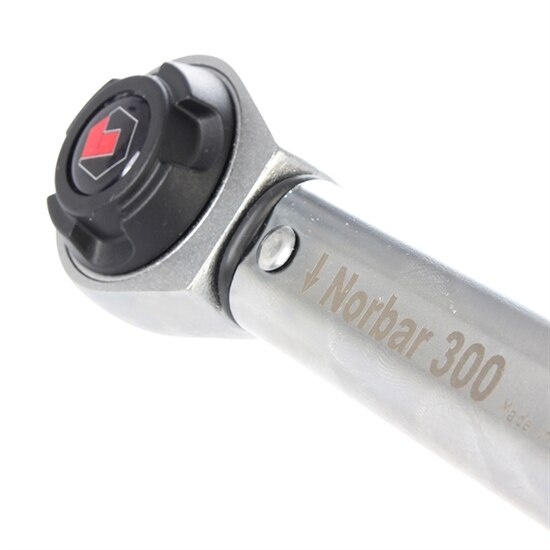 Norbar Adjustable Torque Wrench, 1/2 in. Square, 222 ft lb, 300 Nm ...