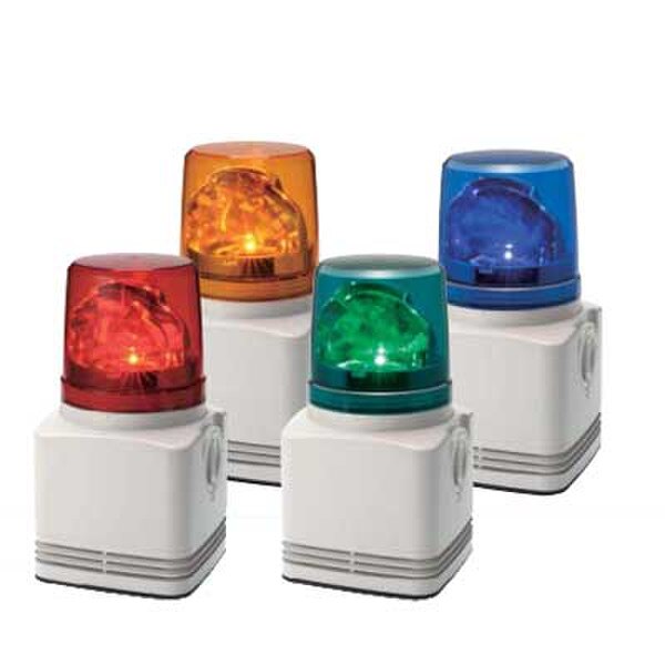 Patlite RFV-100F-B Rotating Beacon with MP3 Annunciator | Flexible Assembly Stystems