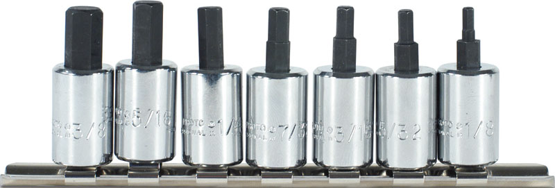Stanley 7 Piece 3 8 Hex Socket Set