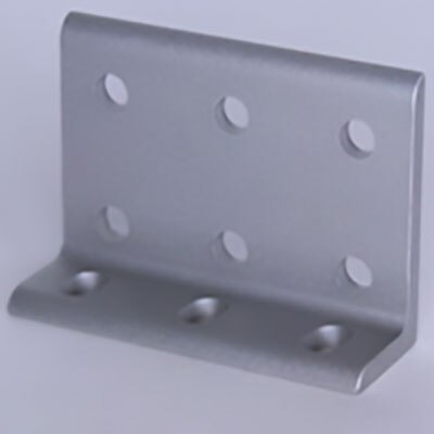 TSLOTS 653124 10 S / 25 S 9 Hole Slotted Corner Bracket | Flexible ...