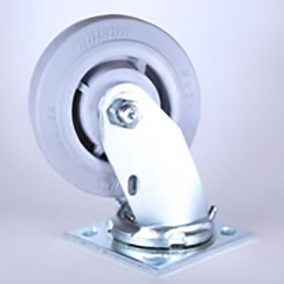 TSLOTS 655460 6 in. Heavy Flange Mount Swivel Caster | Flexible ...