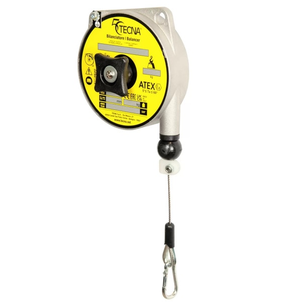 Tecna 9311AX | ATEX Retractor Balancer, 0.4 - 1 kg, 1600mm stroke ...