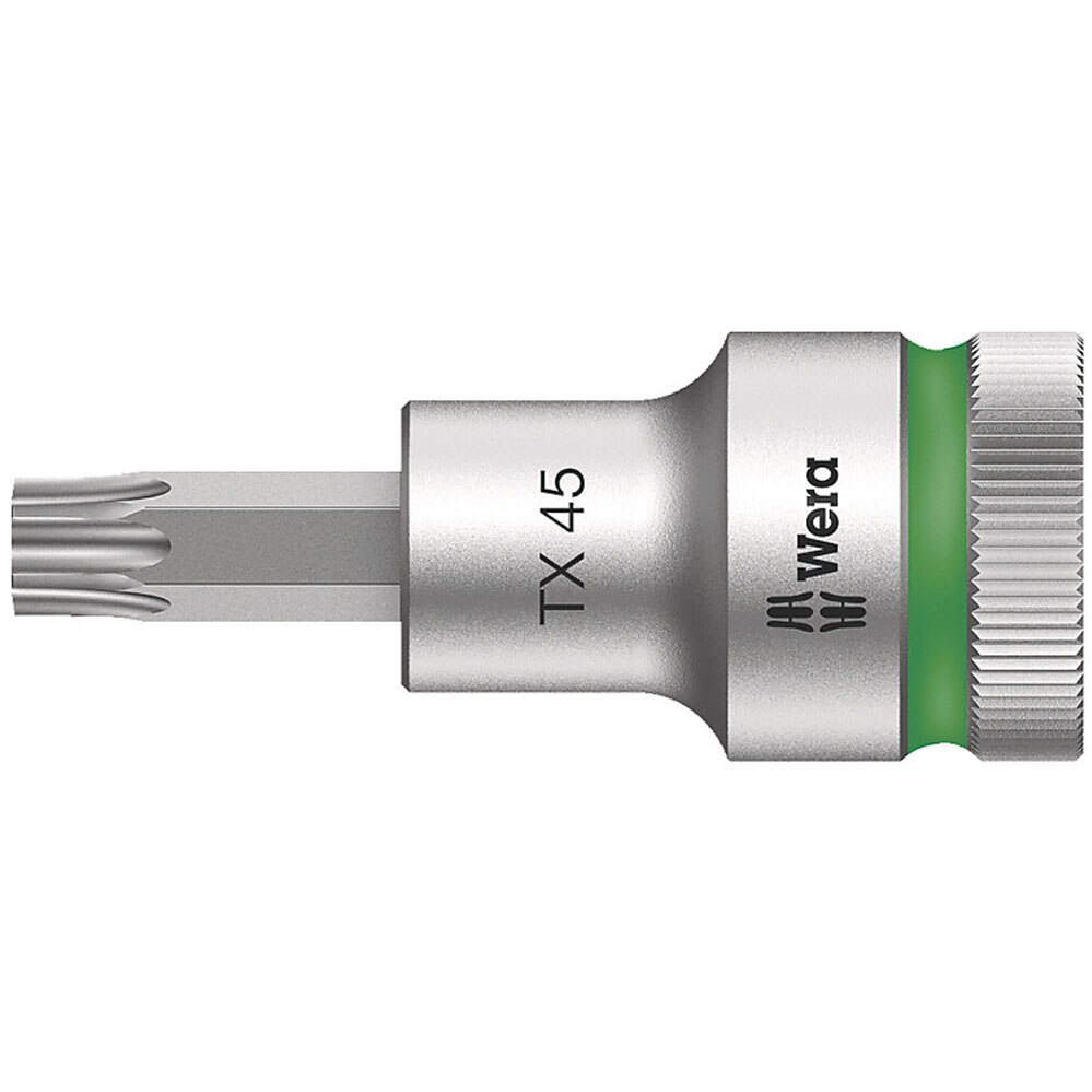 Wera 003832 Blue, TX 27 Drive, Socket w/ 1/2 in. Drive and hold ...