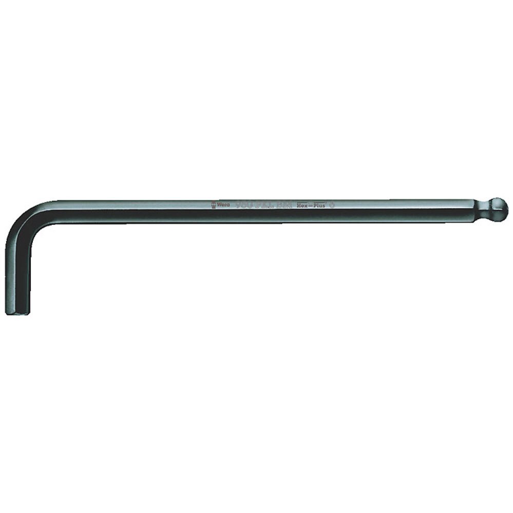 Wera 027105 Long Arm Ballpoint Hex Key, 950 Pkl Bm Hex-Plus Sw 4.0 ...