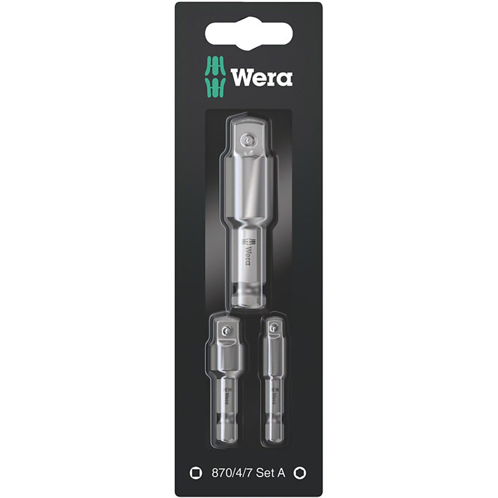 Wera 073200 Adaptor-Set, 870/4/7 Set A Sb - Flexible Assembly Systems