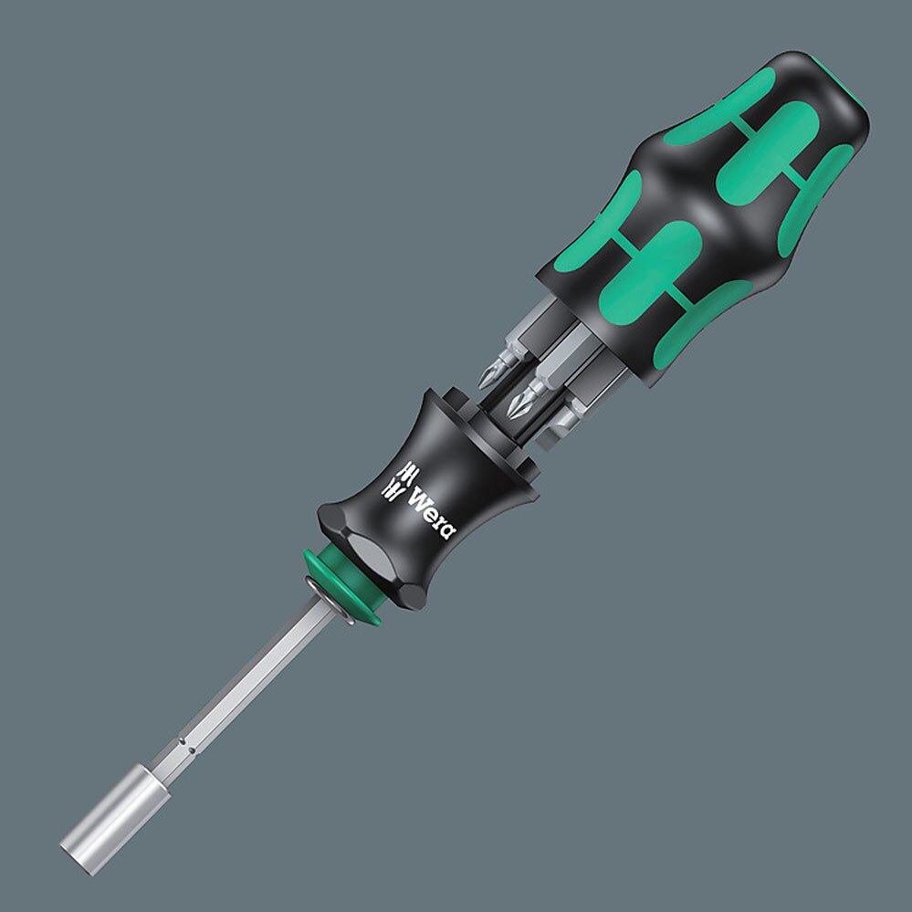 Wera 073240 Combi-Driver With Magazine, Kraftform Kompakt 28 Sb ...