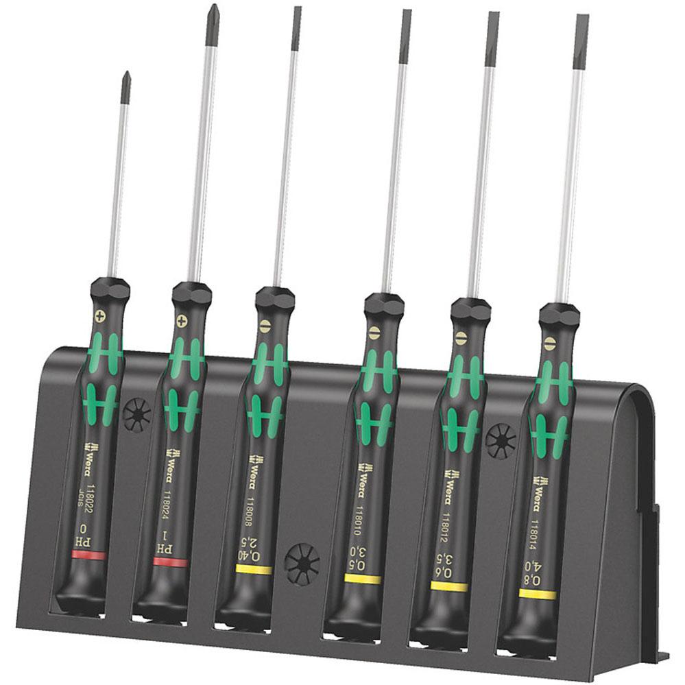 Wera 118152 Screwdriver Set, 2035/6 B Rack - Flexible Assembly Systems