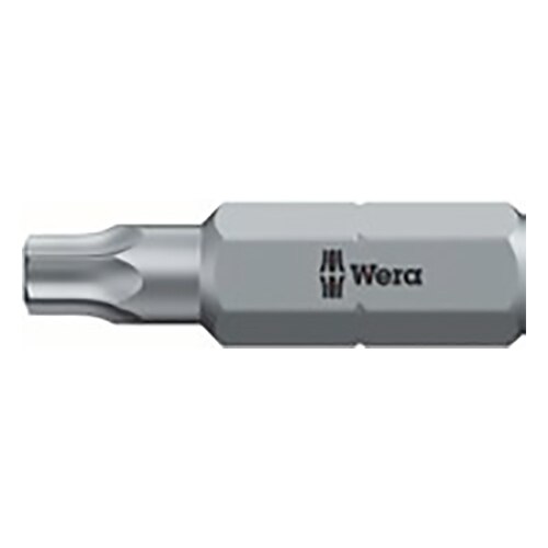 Wera #10 x 25mm Torx Insert Bit with safety pin, 867/1 Z TORX BO bit ...