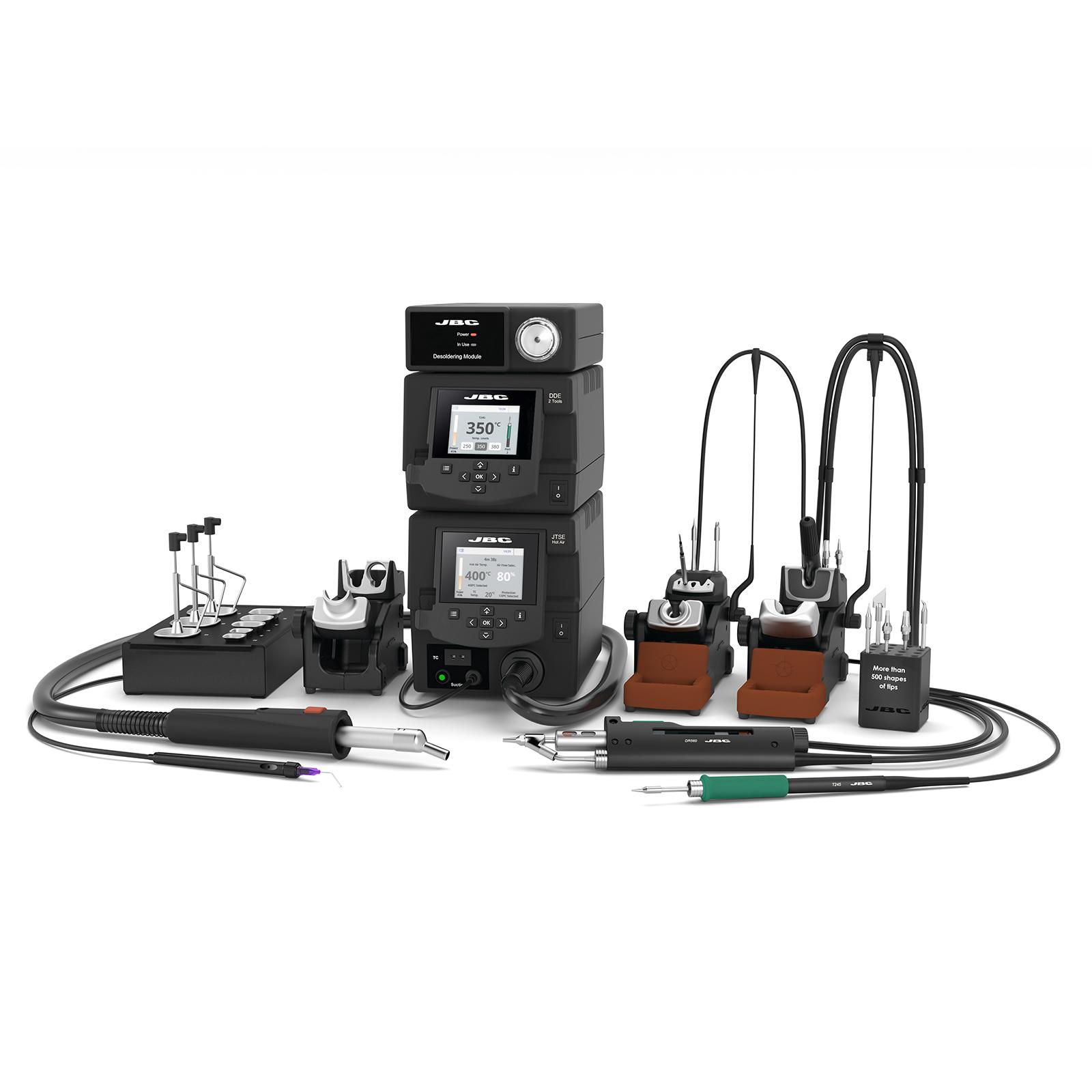 JBC RMSE-9QF | 100V 2-Tool Complete Rework System | Flexible Assembly ...