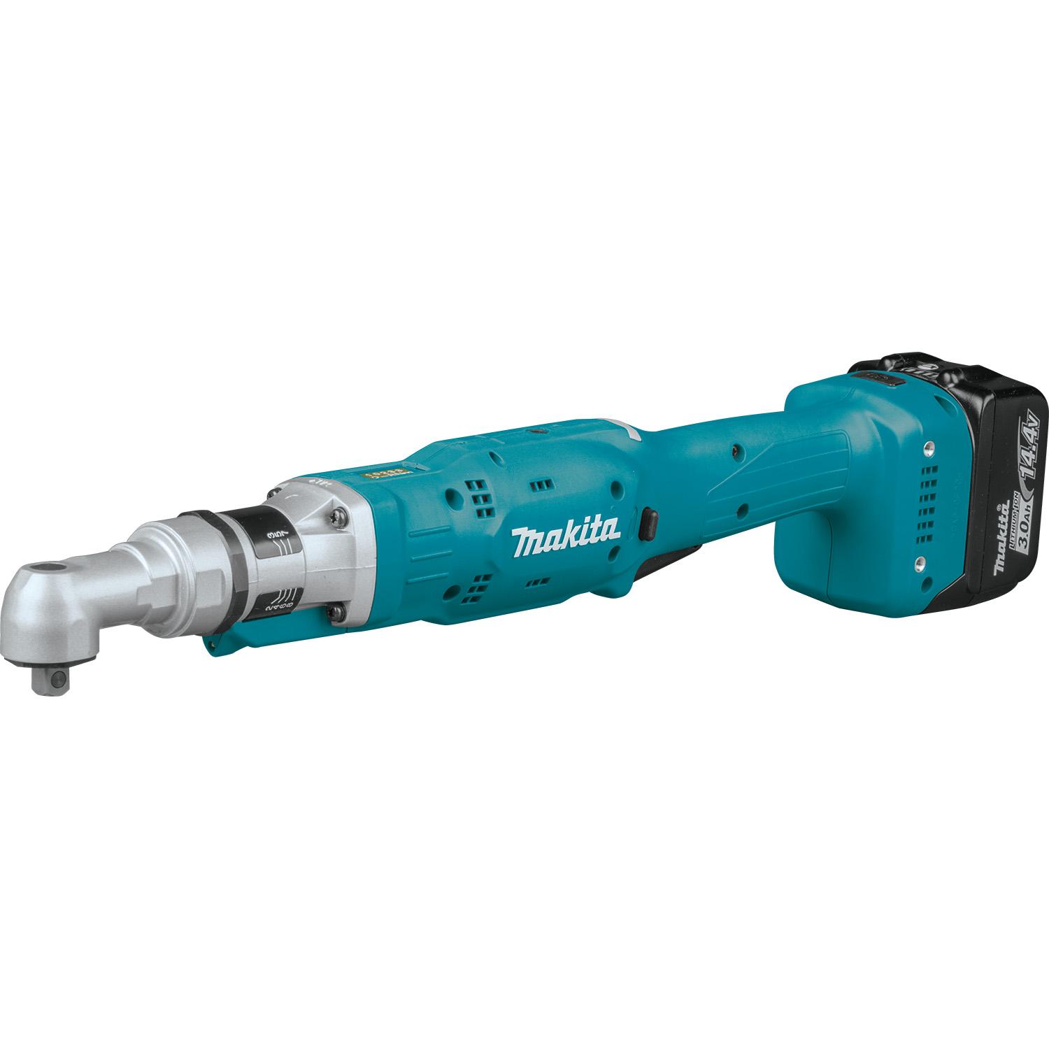 Makita 1/4 in. Square 71 in lb 14.4V Brushless Angle Nutrunner, 700 rpm ...