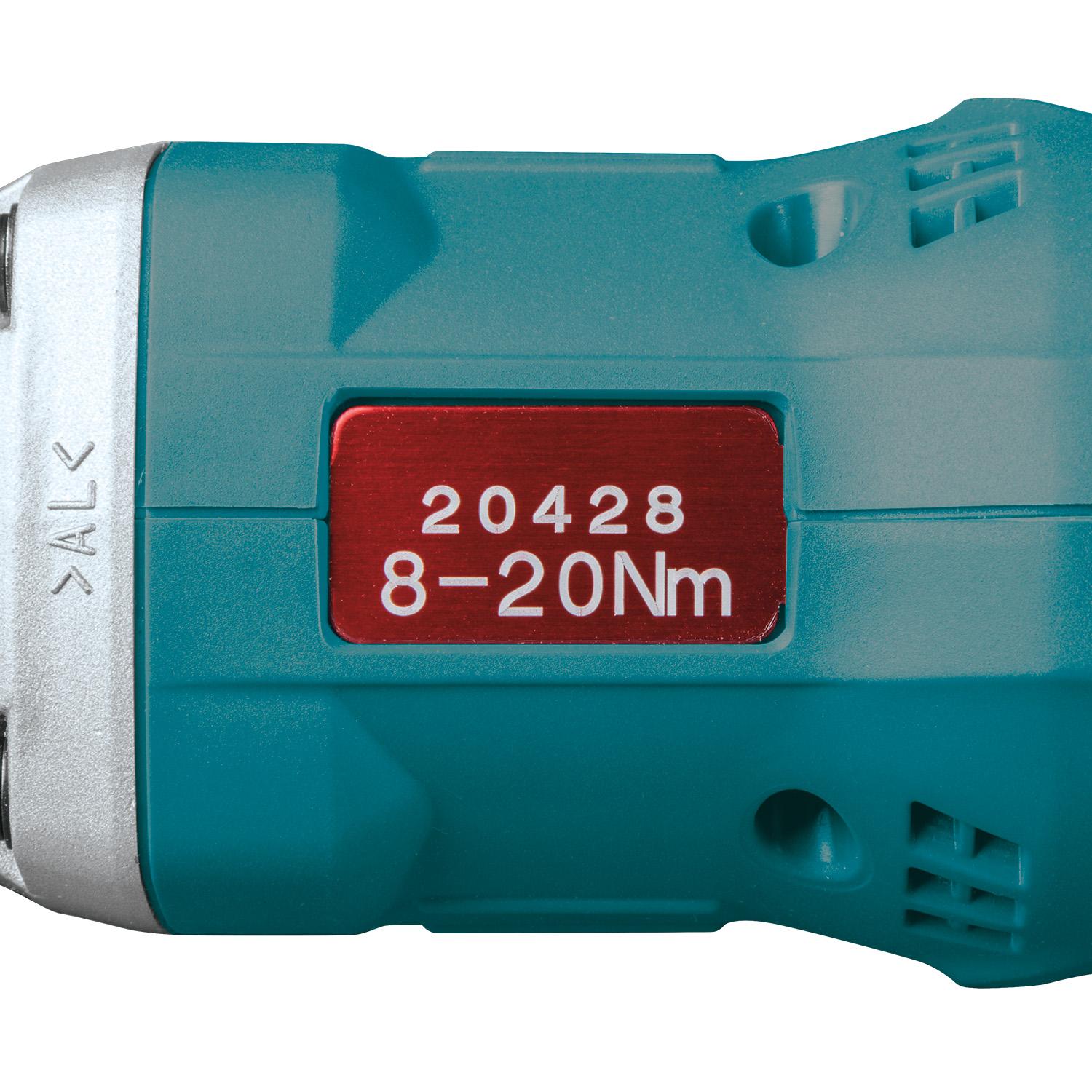 Makita 3/8 in. Square 106 in lb 14.4V Brushless Angle Nutrunner, 440 ...