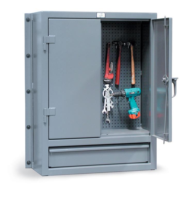 wall mounted Cabinet with drawer, 36 x 14 x 48 in. - 34-PBWM-140-1DB ...