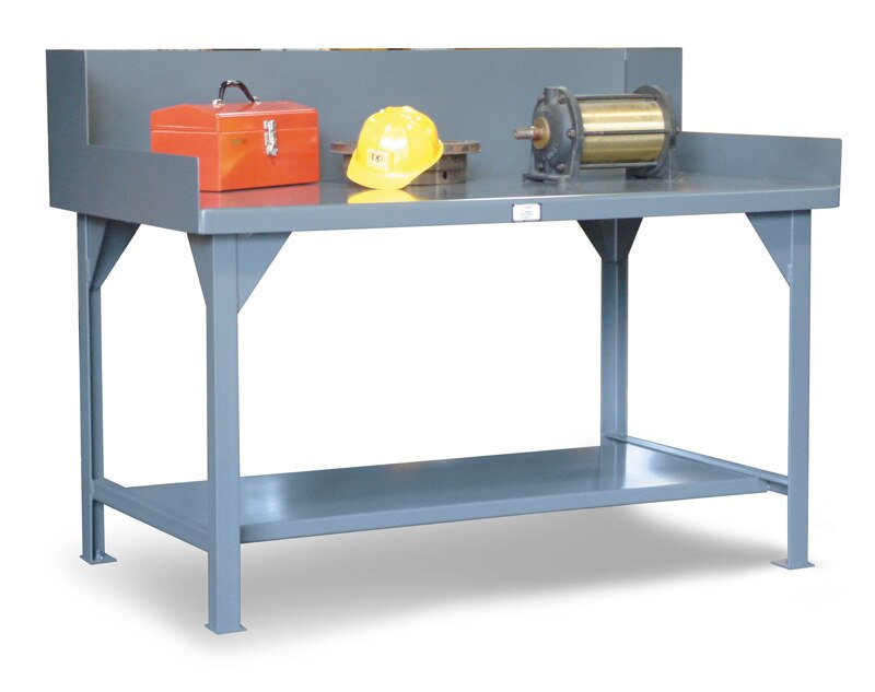 Strong Hold T3024SG Shop Table with Side Guards, 2750 lb. capacity ...